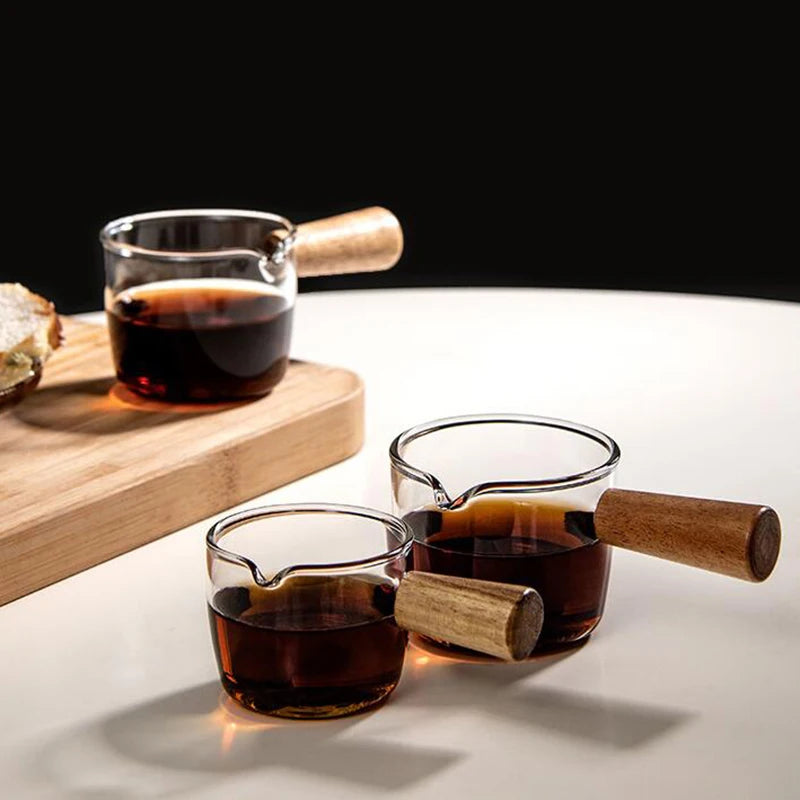 Small Glass Espresso Dosing Cup - Set of 2