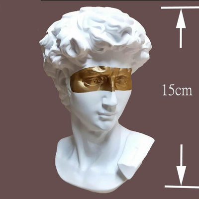 Renaissance Inspired Original Decorative Resin Heads